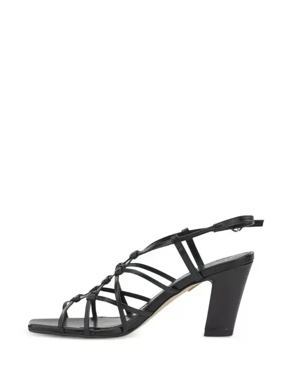 AeydĒ Acacia Knotted Caged Sandals