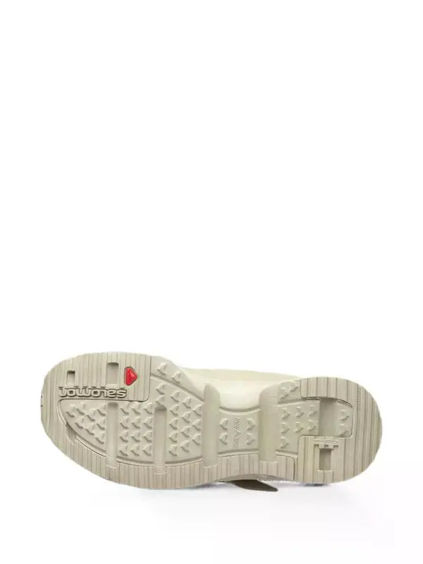SALOMON Mesh Panel Buckle Strap Sneakers - Neutrals