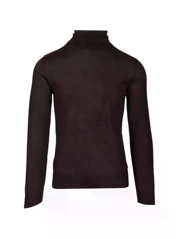 Al Duca D'aosta Roll-neck Knitted Sweater - Brown