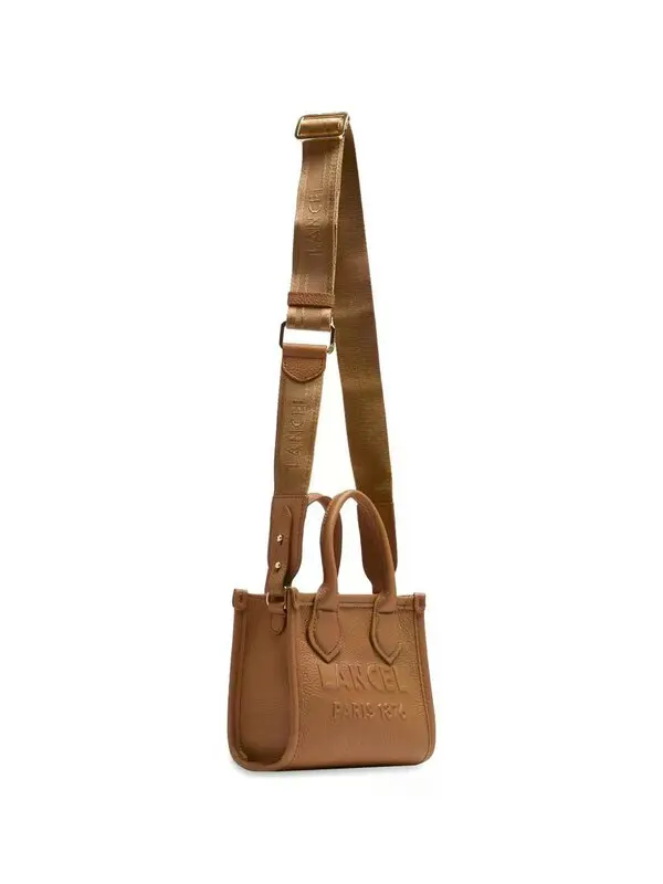 LANCEL Jour Leather Tote Bag