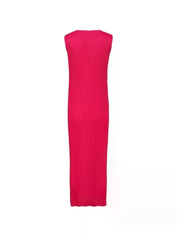 Issey Miyake Sleeveless Maxi Dress - Pink