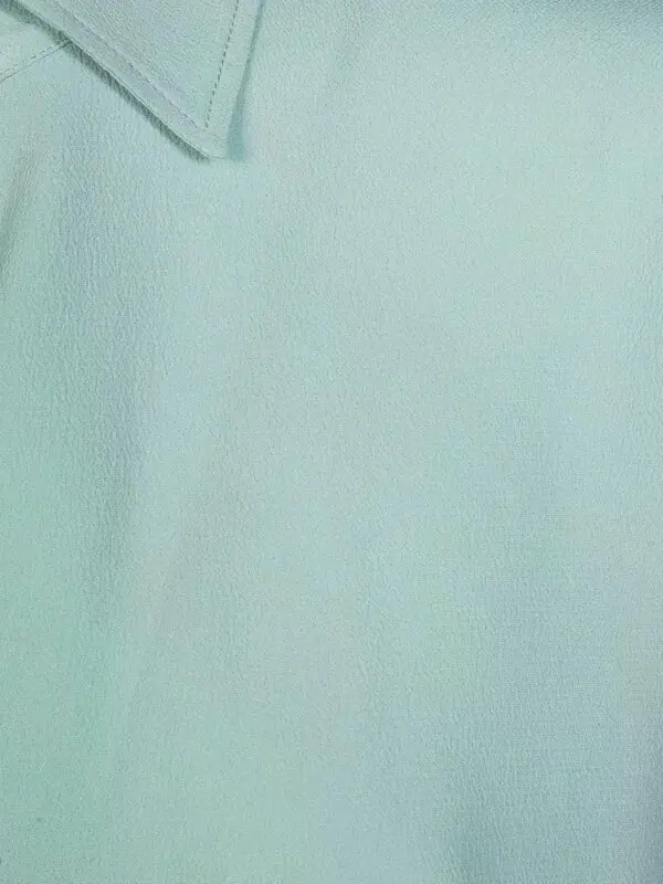 GLANSHIRT Short-sleeve V-neck Blouse