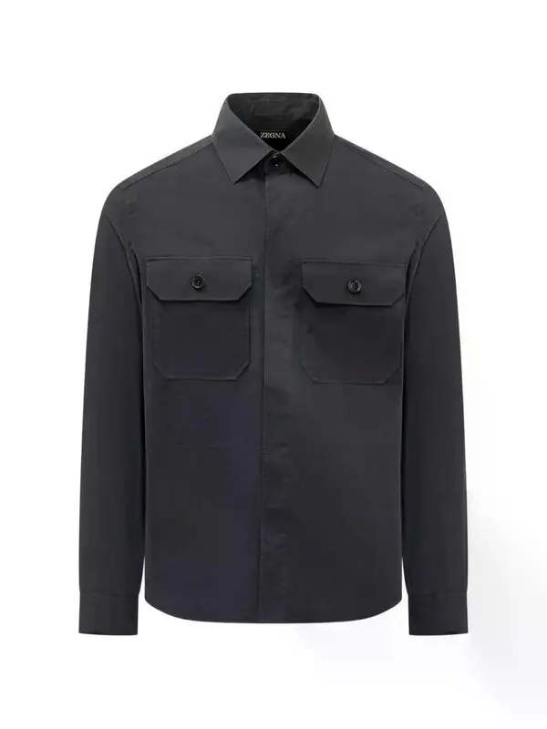 Zegna Button-flap Pocket Overshirt