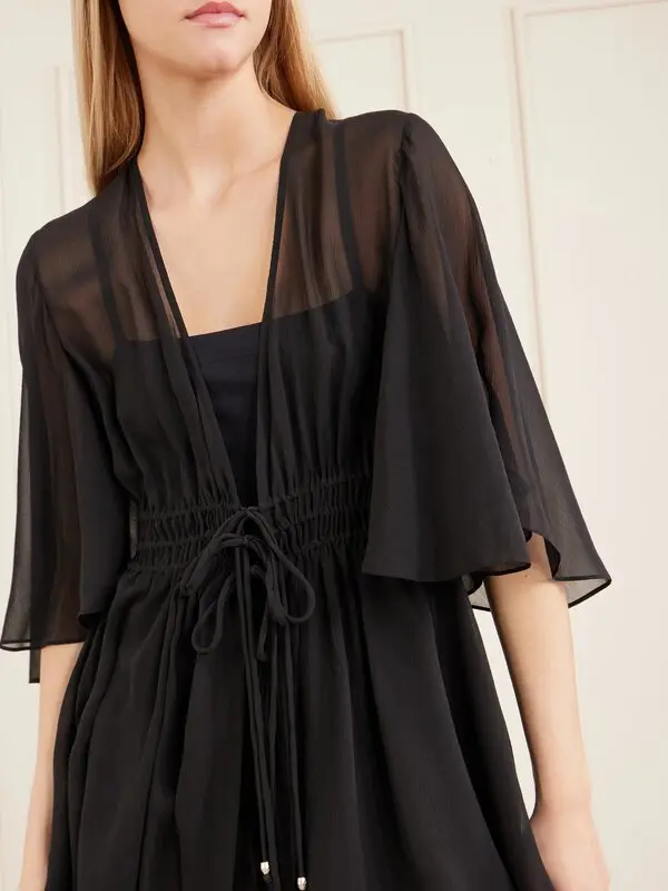 ERES Shirred Muslin Blouse