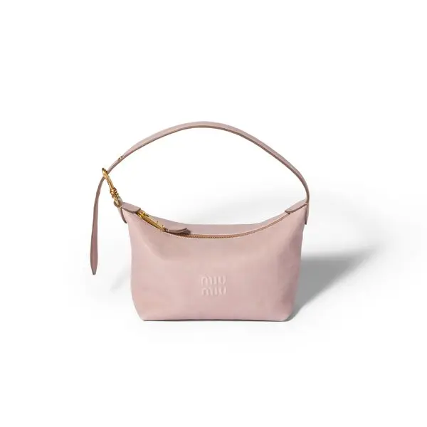 Miu Miu Spirit Nappa Leather Pouch - Opal