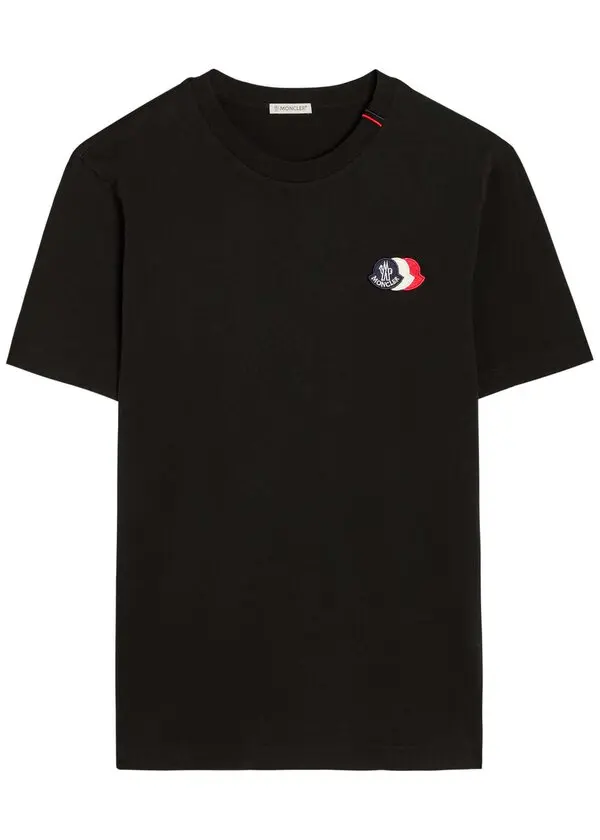 Moncler Logo-appliquéd Cotton T-shirt