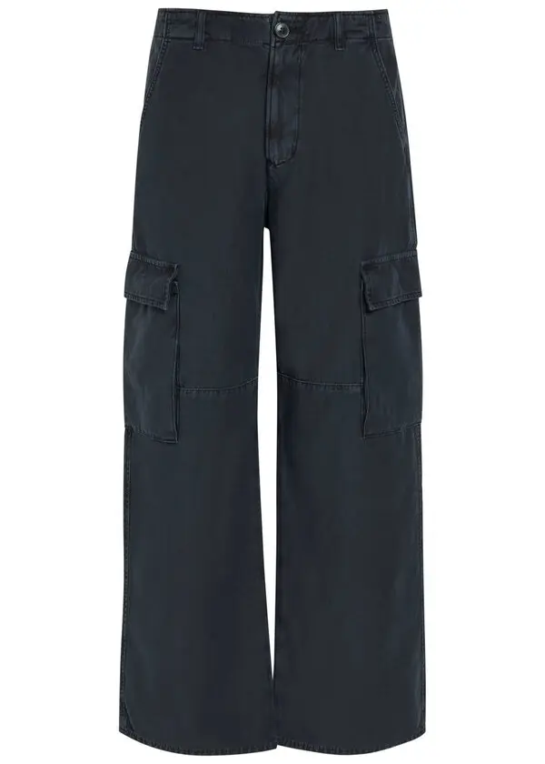 Citizens Of Humanity Esme Cotton Cargo Trousers - Navy