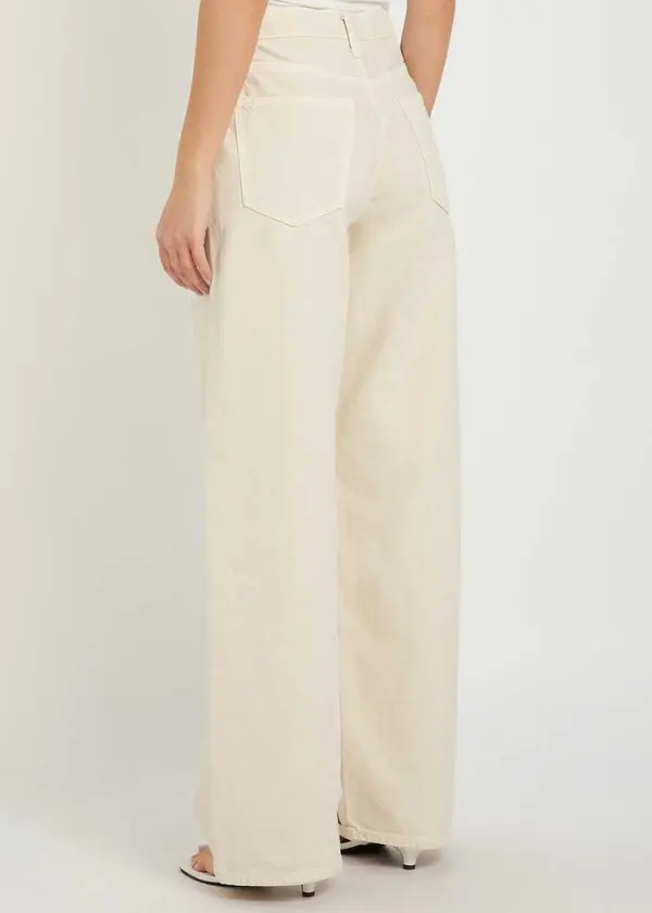 AGOLDE Low Slung Baggy Wide-leg Jeans - Light Brown