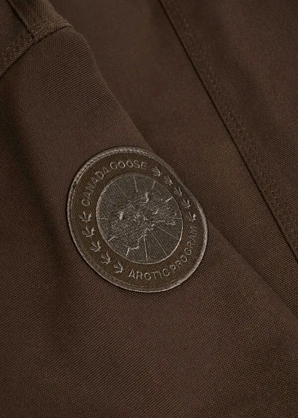 Canada Goose Beaumont Corduroy-collar Canvas Coat - Brown
