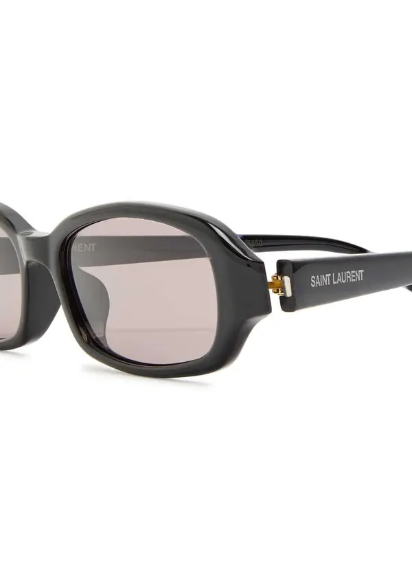 Saint Laurent Erin Narrow Rectangle-frame Sunglasses