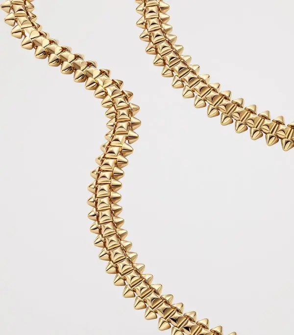 Cartier Clash De Necklace In 18k Yellow
