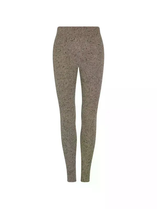 THE ROW Mumuka Ribbed Leggings - Brown