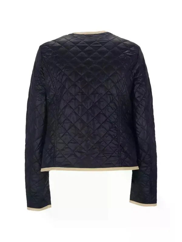 HUSKY Quilted Contrast-trim Jacket