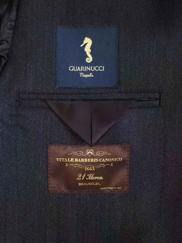 GUARINUCCI Peak-lapel Single-breasted Suit