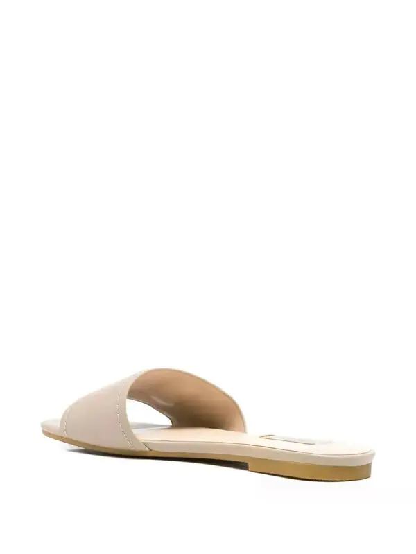 Liu Jo Logo Plaque Slip-on Sandals