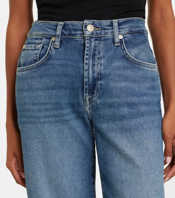 7 For All Mankind Stovepipe Straight Jeans
