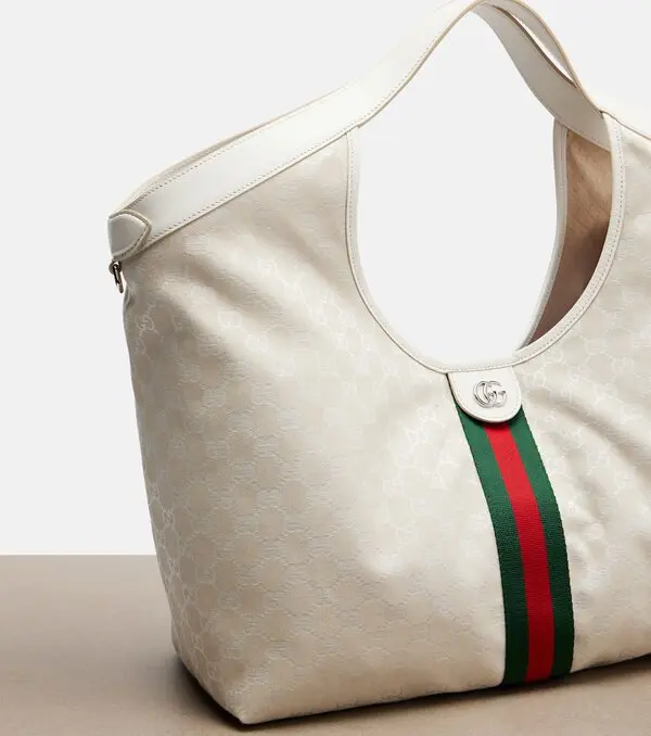 Gucci Giglio Large Gg Canvas Tote Bag