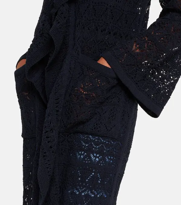 Dorothee Schumacher Cotton-blend Crochet Coat