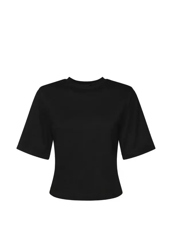 NINEMINUTES Logo Detail T-shirt - Black