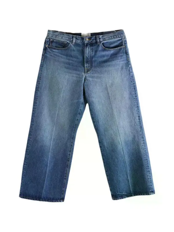 THE ELDER STATESMAN Hunter Faded Pressed-crease Jeans