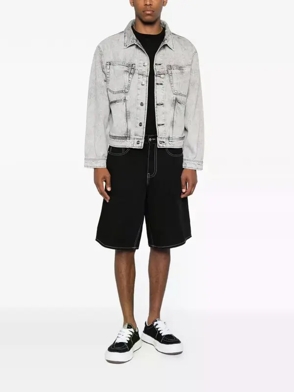 REPLAY Contrast Stitch Shorts