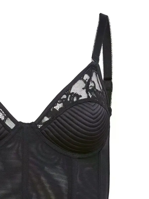 FLEUR DU MAL Lace Bra Bustier
