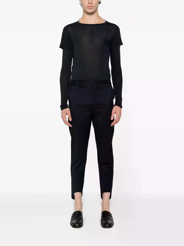 SONIA CARRASCO Logo-embroidered T-shirt