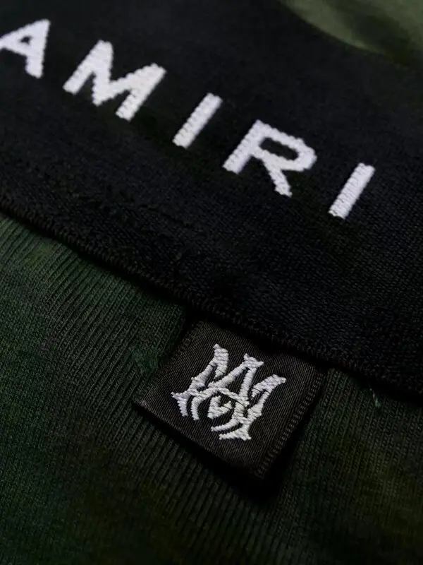 Amiri Logo-waistband Camouflage Boxers