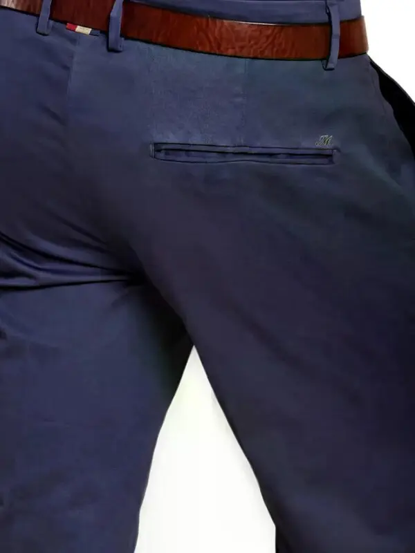 MASON'S Torino Flex Logo-embroidered Trousers