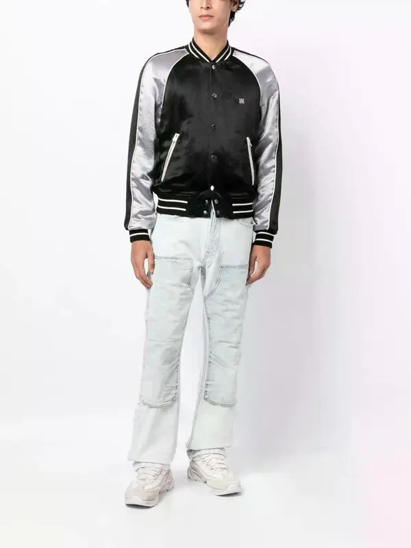Amiri Jacquard Straight-leg Carpenter Jeans