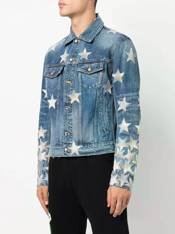 Amiri Star Patch Denim Jacket