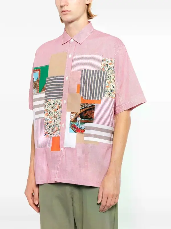 Junya Watanabe Patchwork Gingham Shirt