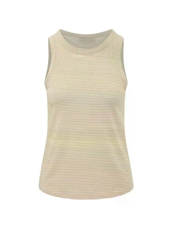 Momoni Sleeveless Striped Tank Top - Neutrals