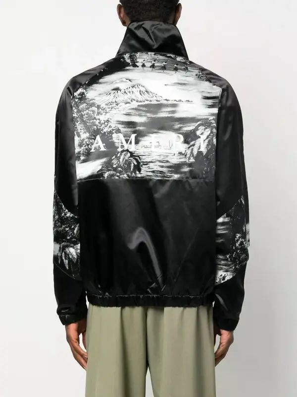 Amiri Graphic Print Track Jacket