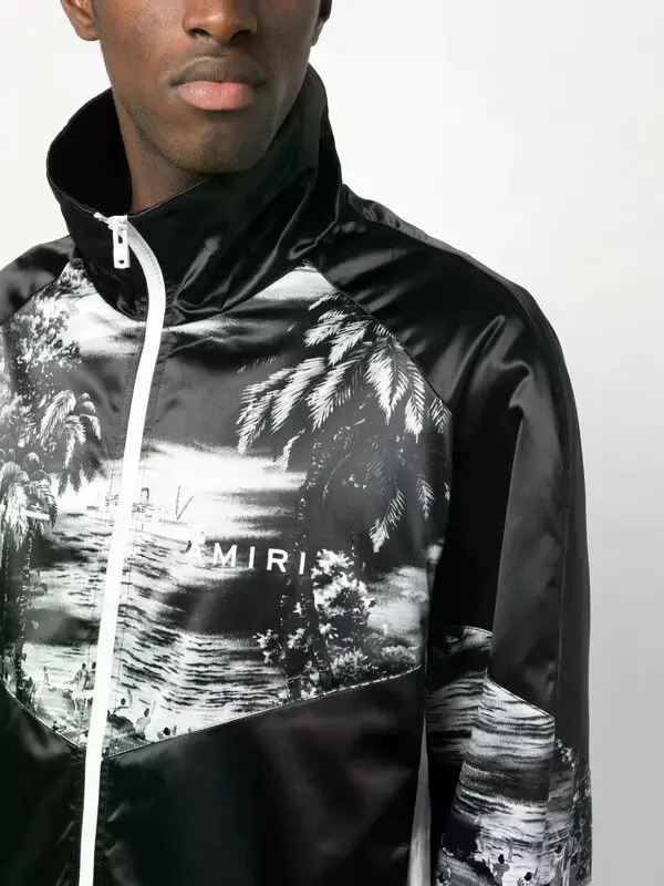 Amiri Graphic Print Track Jacket