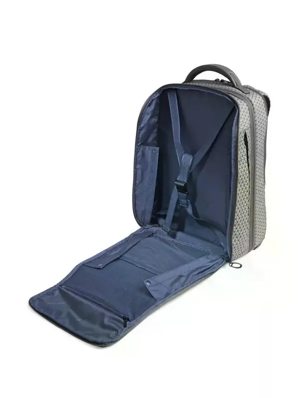 PIQUADRO Geometric Pattern Modular Backpack