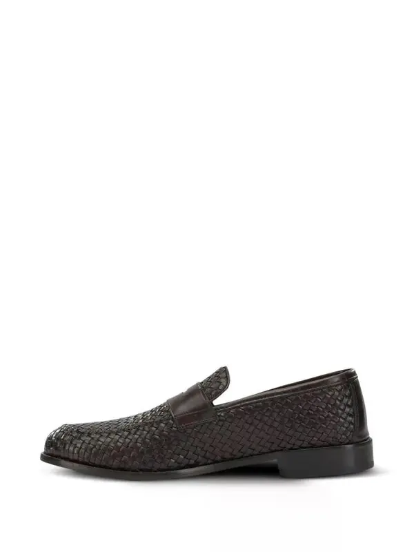 MARECHIARO 1962 Woven Leather Loafers