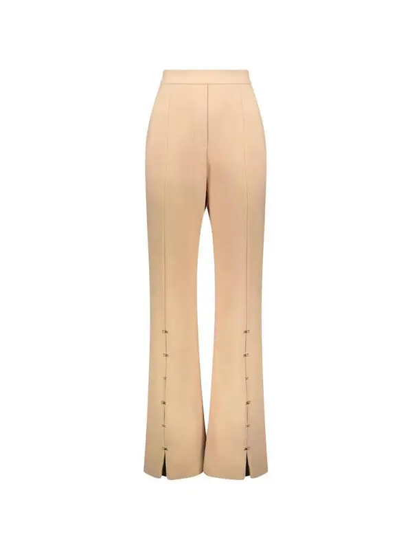 ELLERY Button-embellished Flare Trousers
