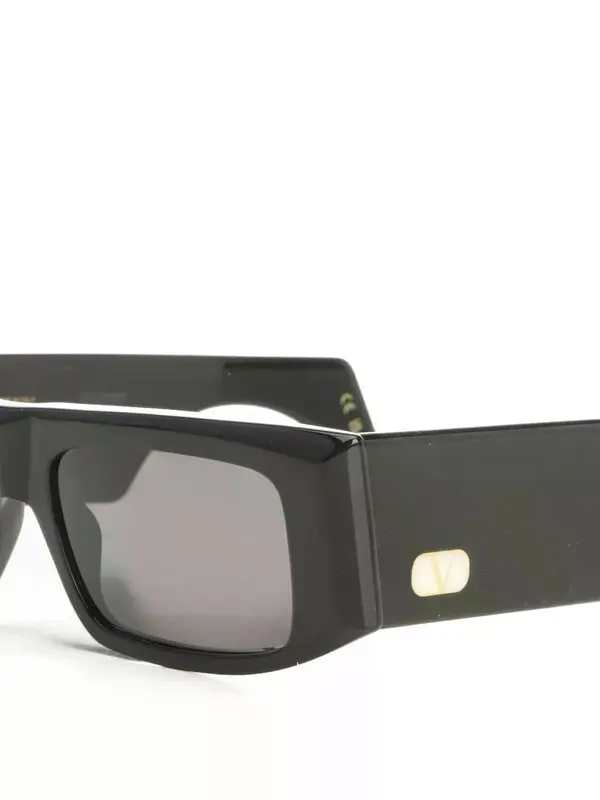 Valentino Garavani Vlogo Rectangle-frame Sunglasses