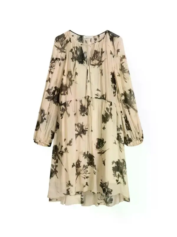 Marc O'polo Floral Print Tiered Dress
