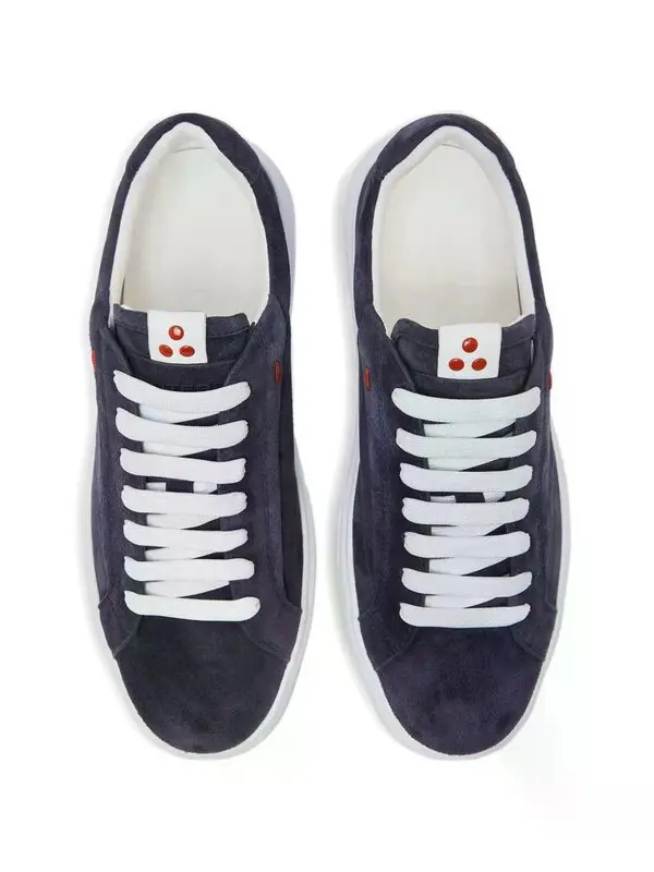 Peuterey Quarter 01 Lace-up Suede Sneakers