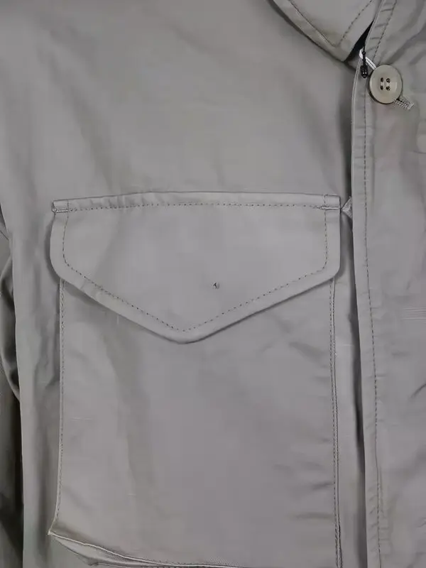 Comme Des Garçons Drawstring-waist Multi-pocket Jacket