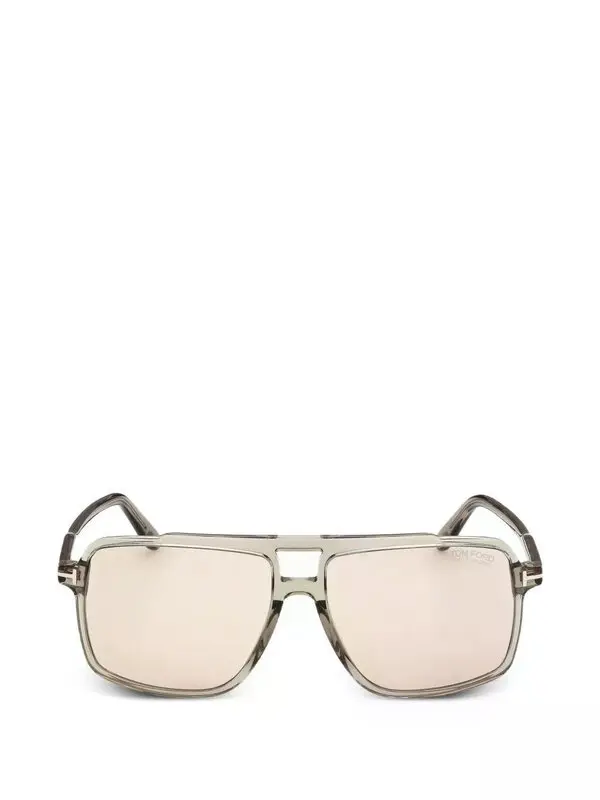 TOM FORD Kemp Square-frame Sunglasses - Grey