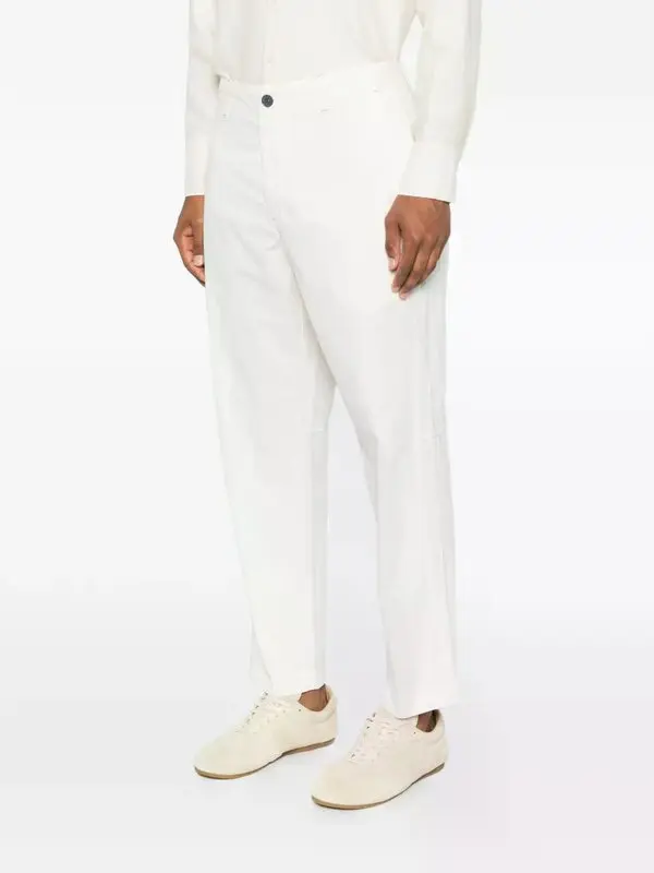 MURPHY&NYE Logo-patch Straight-leg Trousers