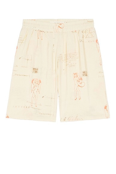 MISBHV Devil & Angel Postcard Shorts - Multi