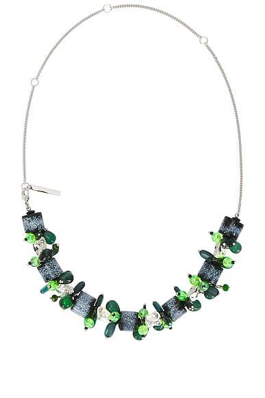 Dries Van Noten Beaded Necklace - Green