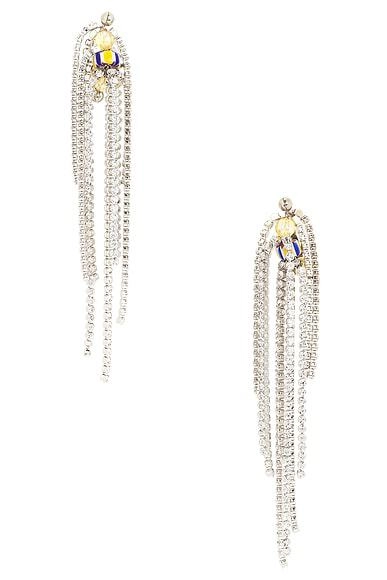 Dries Van Noten Dangle Earrings - Silver