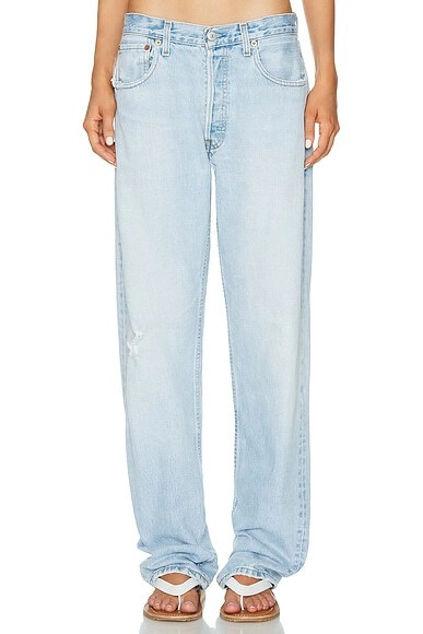 ALIGRACE Tomboy Straight Leg Jeans