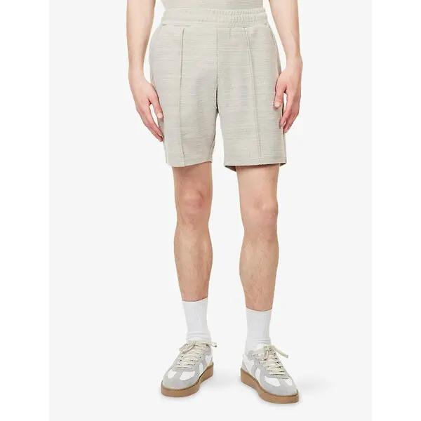 ARNE Cavour Textured Jacquard Shorts