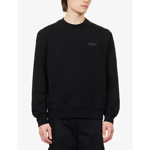 Givenchy Cotton Appliqué Logo Sweatshirt